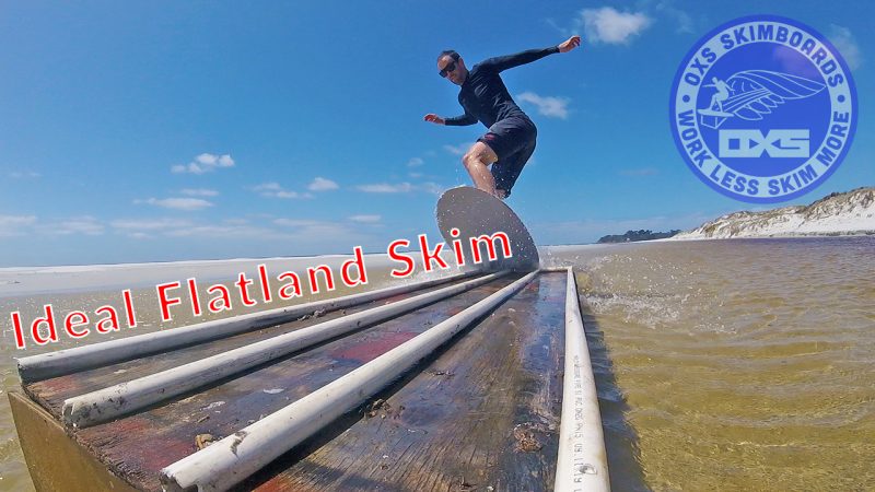 Setting Yourself Up For a Flatland Skim Session - OXS Skimboards